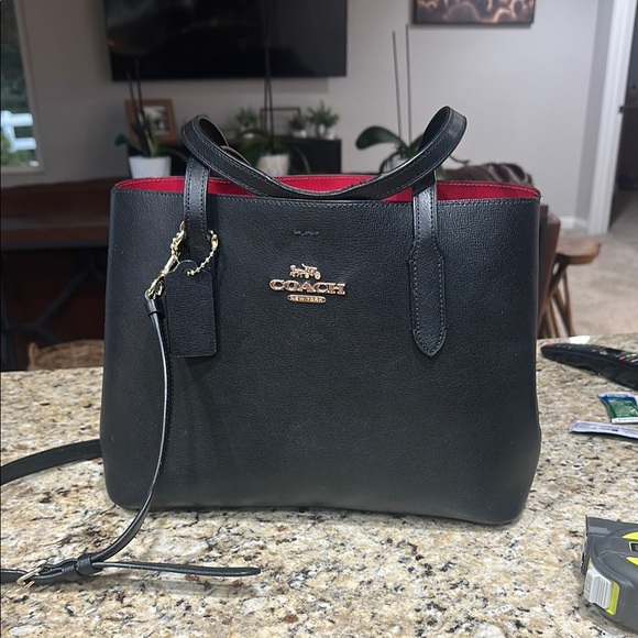 Coach | Bags | Coach Black And Red Womens Bag | Poshmark